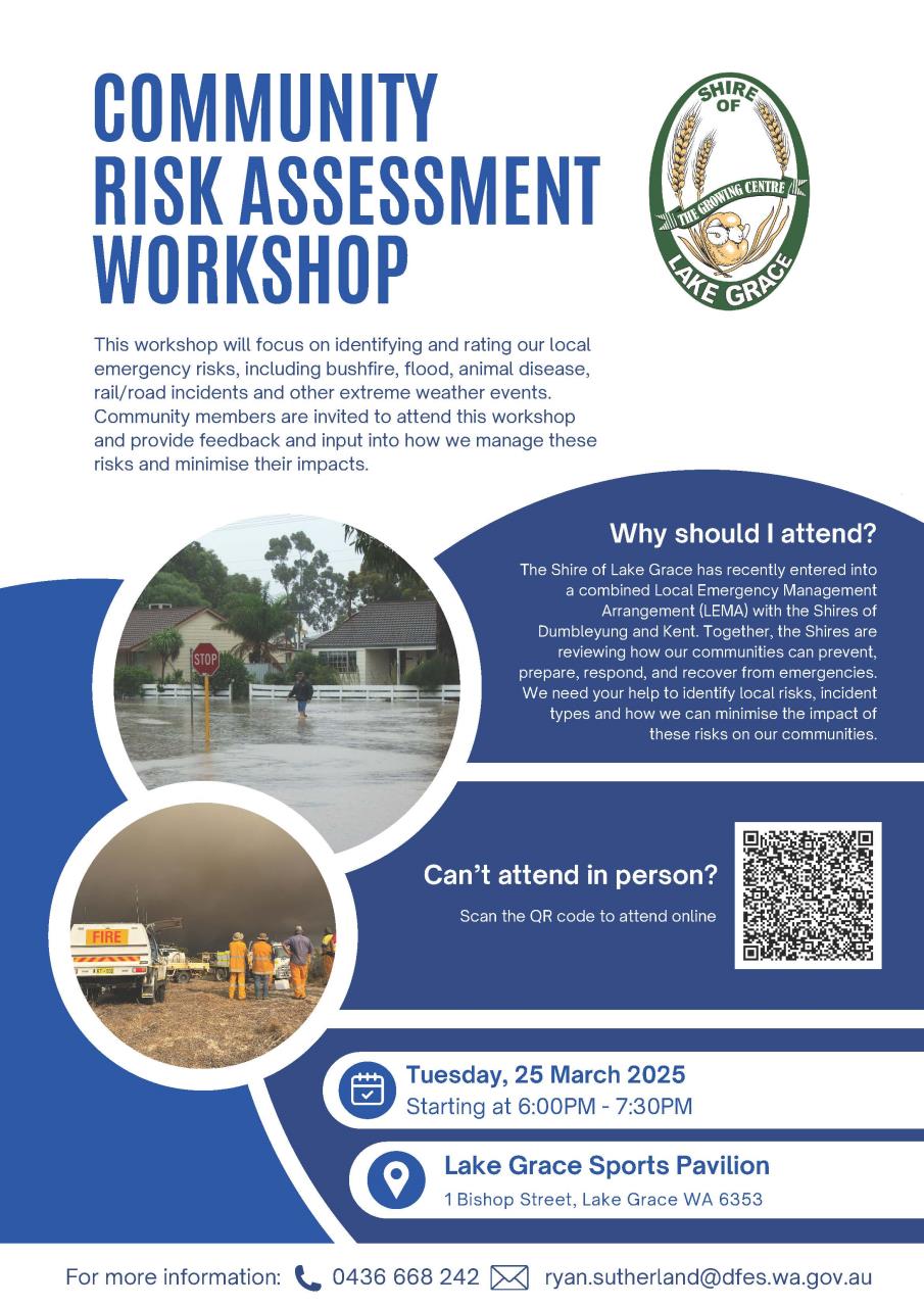 Lake Grace Community Risk Assessment Workshop » Shire of Lake Grace